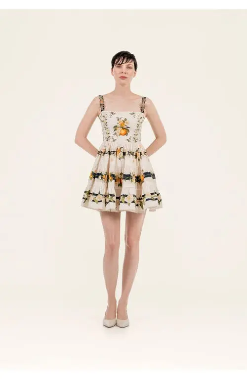 Agua Bendita Lima Valle Mini Dress - Multicolor