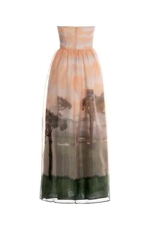 Agua Bendita Jaspe Paraiso Maxi Dress