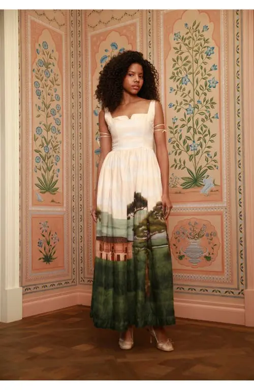 Agua Bendita Jaspe Paraiso Maxi Dress