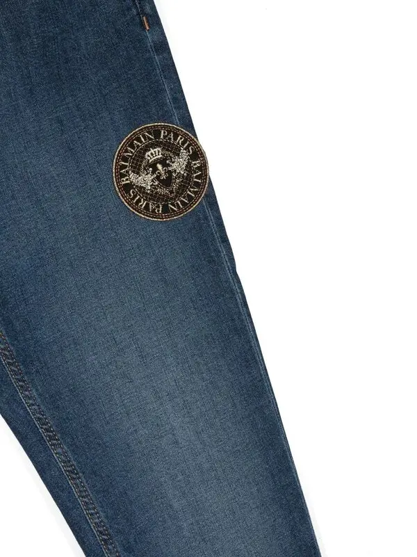 Balmain Belt-loop Jeans