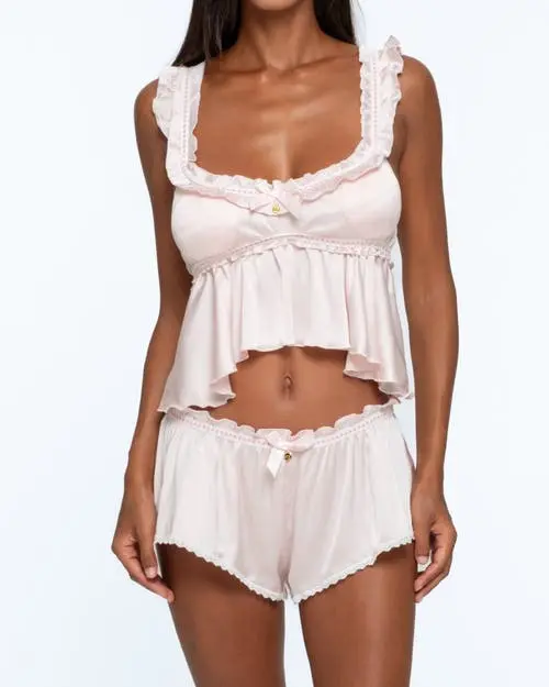 One Empire Eska Cami Short Set - Pink