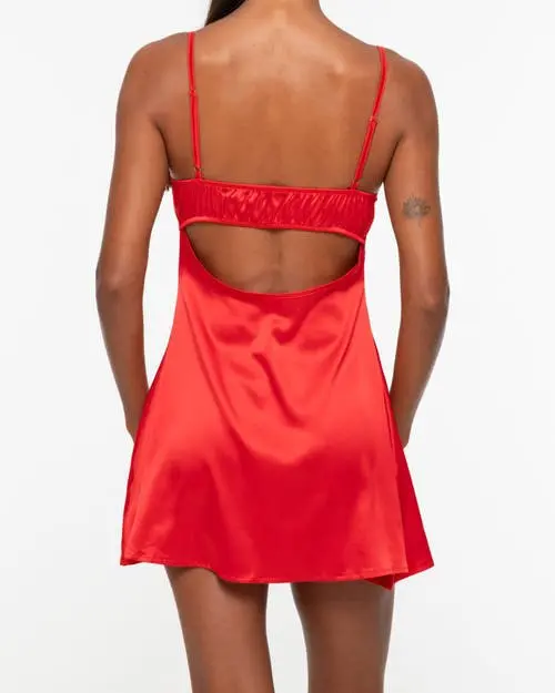 ONE EMPIRE Zaya Satin Babydoll