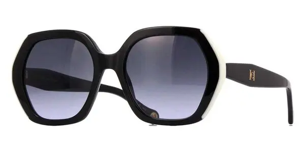 Carolina Herrera Geometric Frame Sunglasses