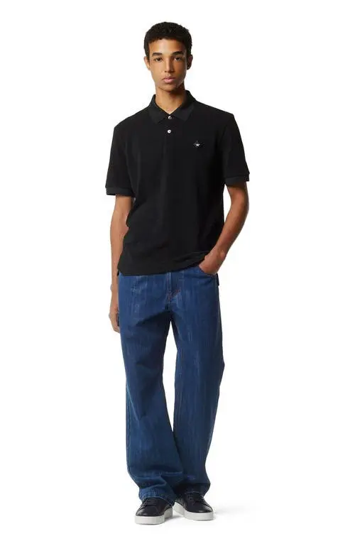 Mcm Diamond Patch Piqué Polo