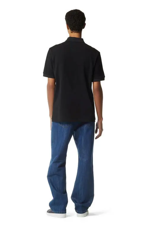 Mcm Diamond Patch Piqué Polo
