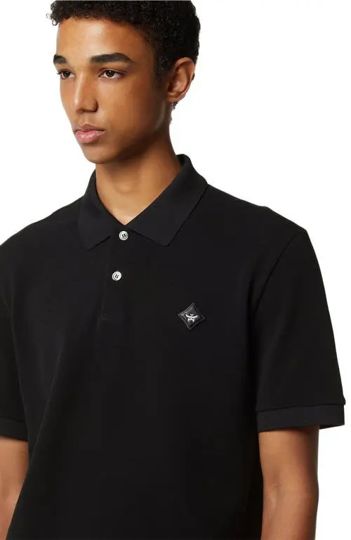 Mcm Diamond Patch Piqué Polo