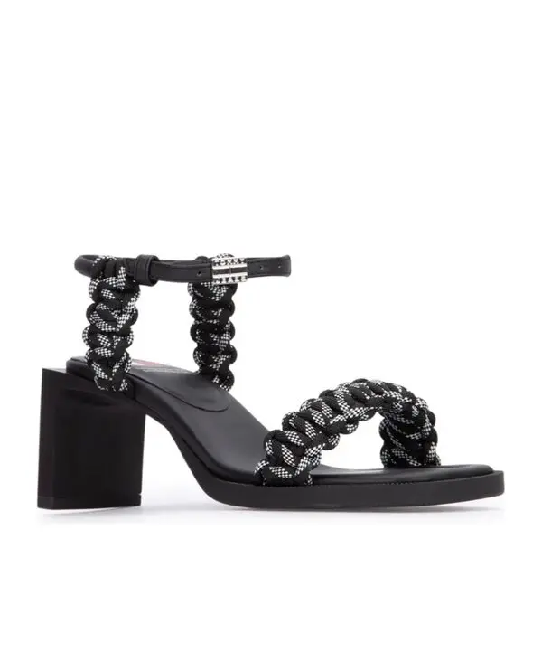 Tommy Hilfiger Soho Braided Mid-heel Sandals