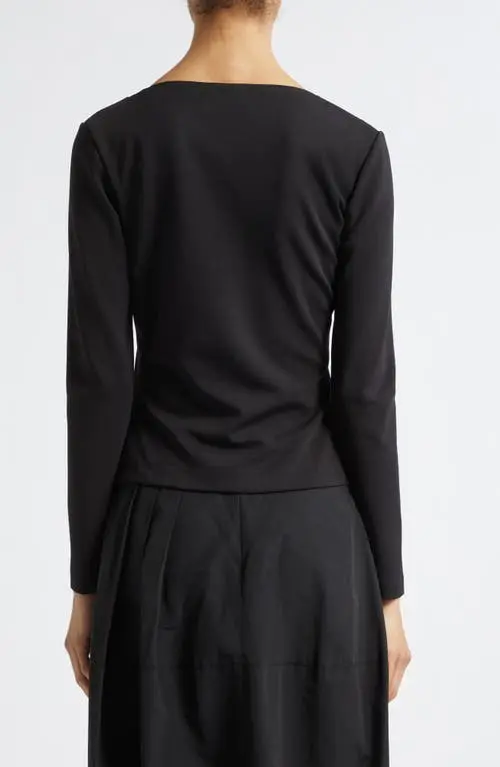 ISRAELLA KOBLA Asymmetric Strap Square Neck Top