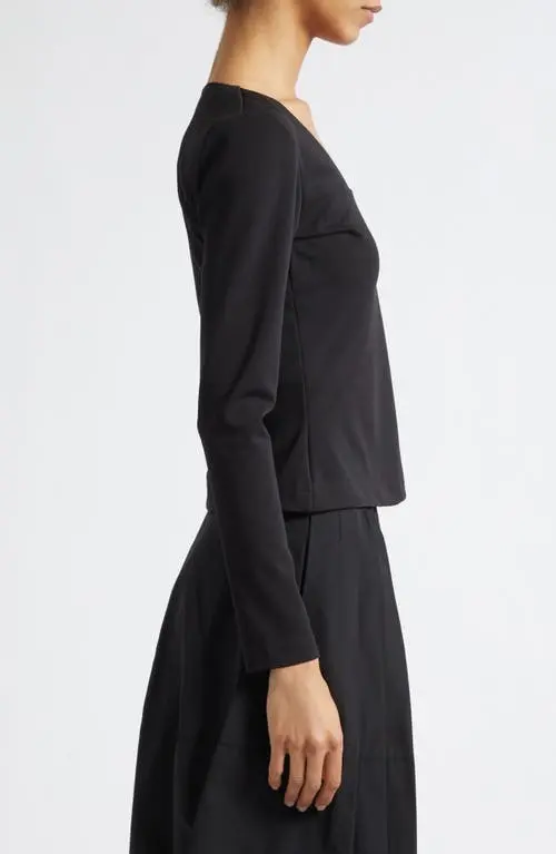 ISRAELLA KOBLA Asymmetric Strap Square Neck Top