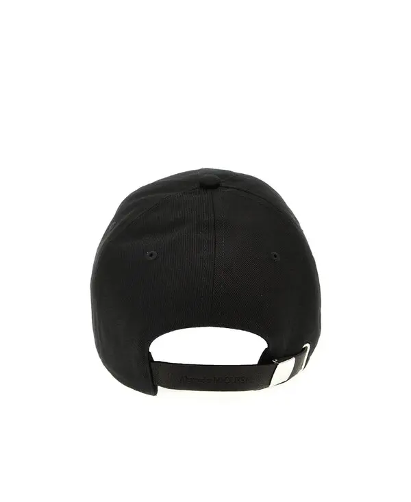 Alexander McQueen Logo Embroidered Baseball Cap