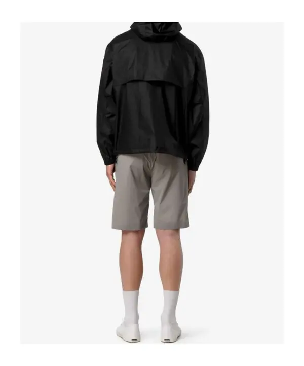 K-WAY Clad Extra Light Hooded Performance Jacket - Black Solid