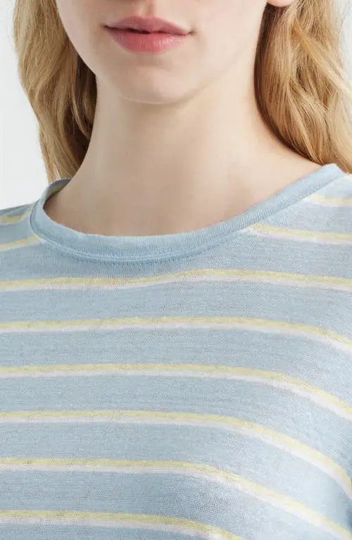 FRAME Striped Baby Tee