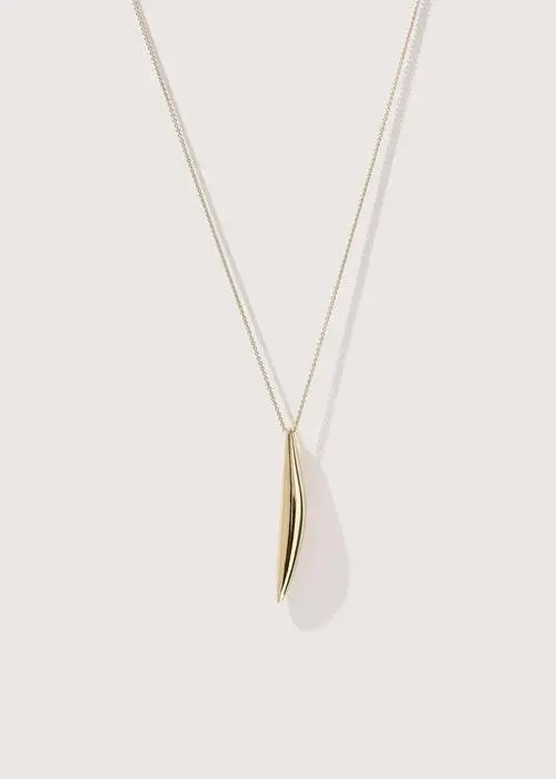 OTIUMBERG 14kt Gold Vermeil Cinder Necklace - Yellow Toned Gold