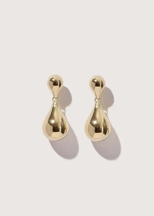 OTIUMBERG 14kt Gold Vermeil Stilla Duo Earrings - Yellow Toned Gold