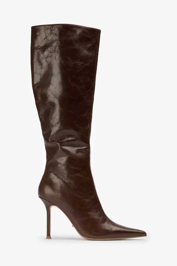 Bardot Naxos Calf Boot - Chocolate