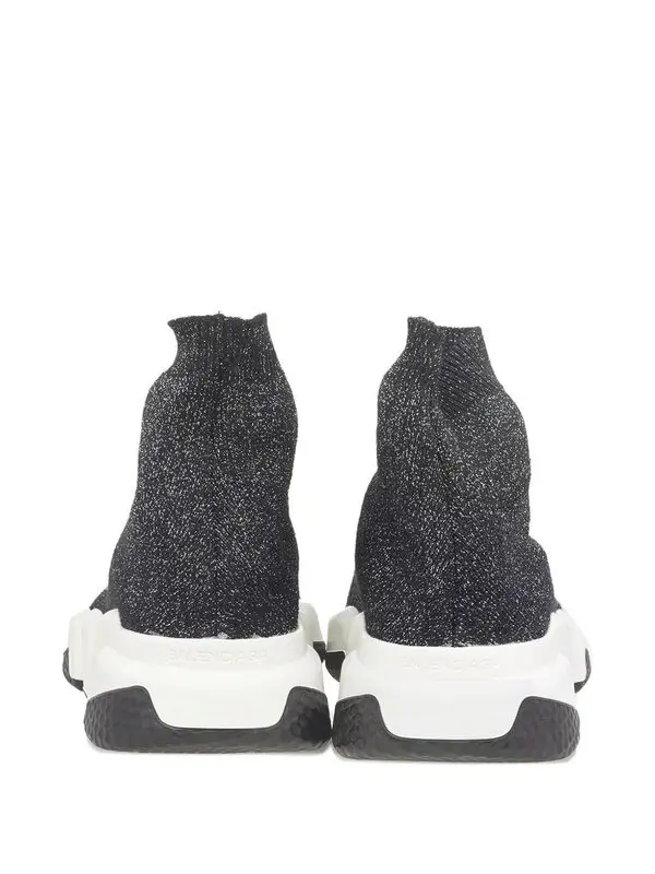 Balenciaga Speed Trainer Glitter Knit Sneakers