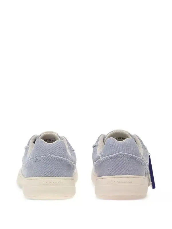 BAREBARICS Frayed-edge Panelled Sneakers