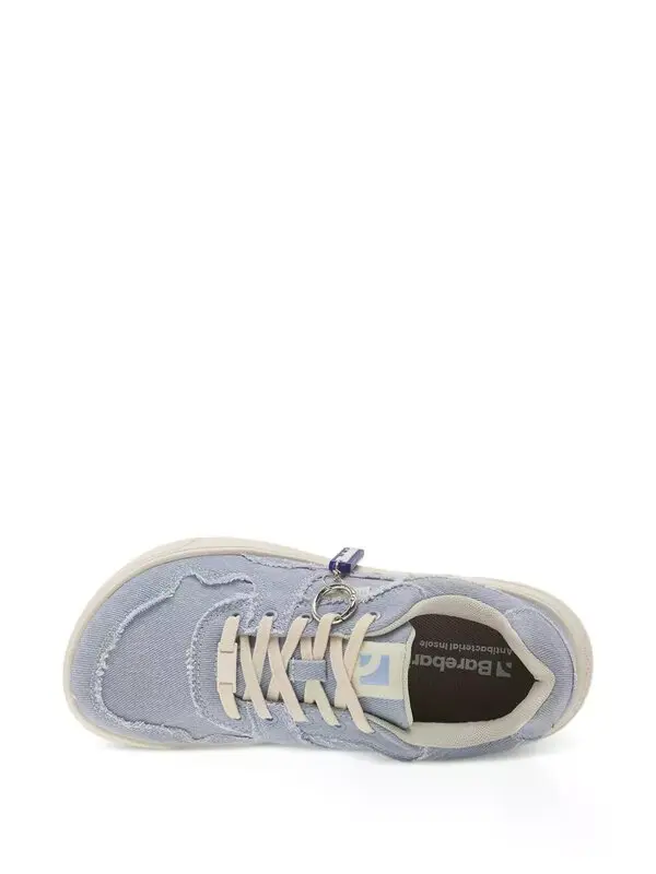 BAREBARICS Frayed-edge Panelled Sneakers