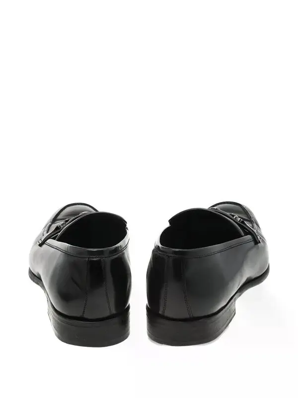 Dolce & Gabbana Leather Horsebit Loafers