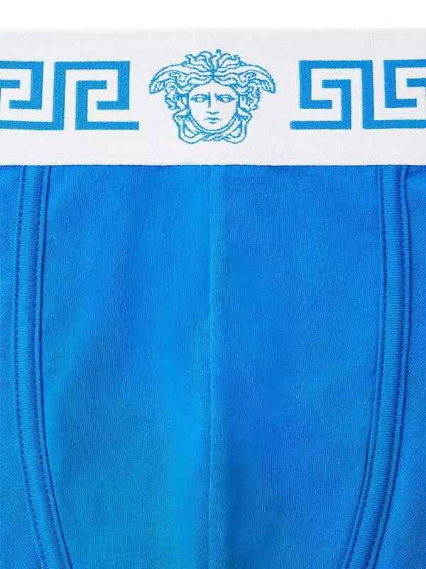 Versace Cotton-jersey Trunks