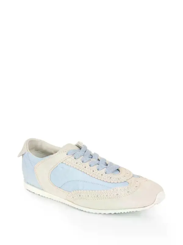 Ermanno Scervino Brogue-detail Scalloped Sneakers