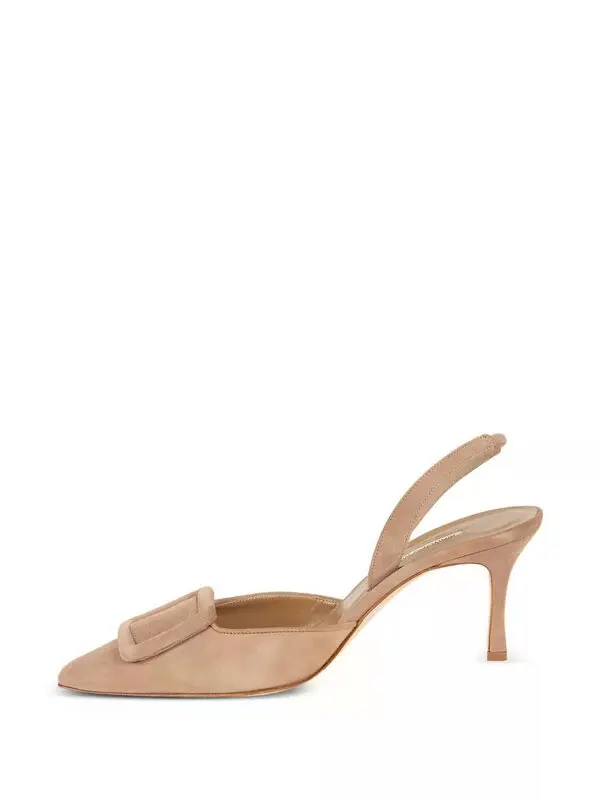 Manolo Blahnik Maysli Buckle-detail Pumps