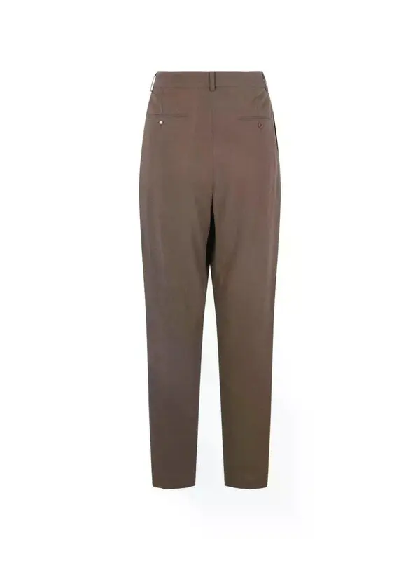 MAGLIANO Herringbone Pleated Trousers