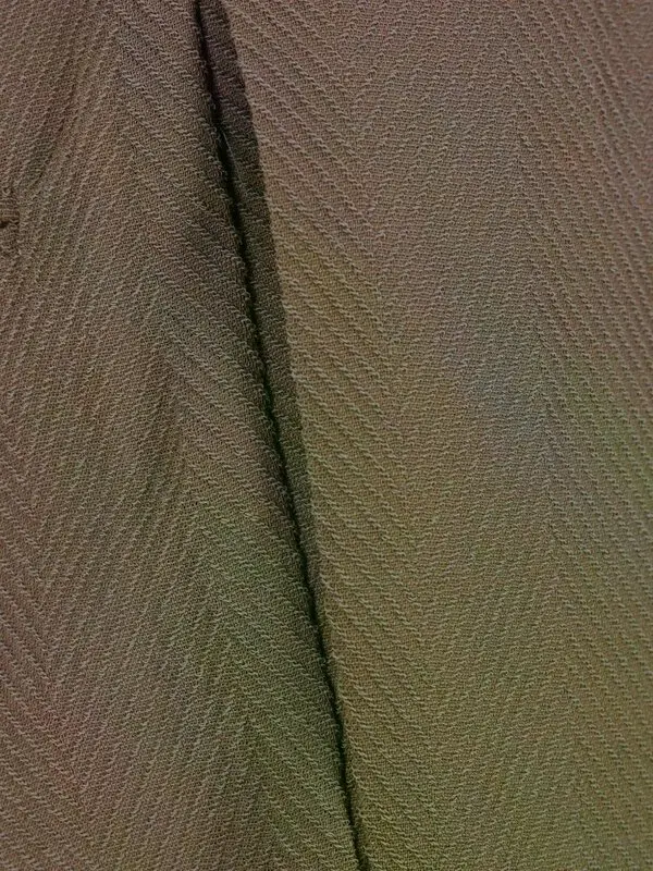 MAGLIANO Herringbone Pleated Trousers