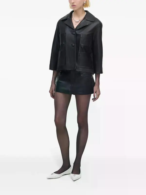 Marc Jacobs Leather Lady Jacket