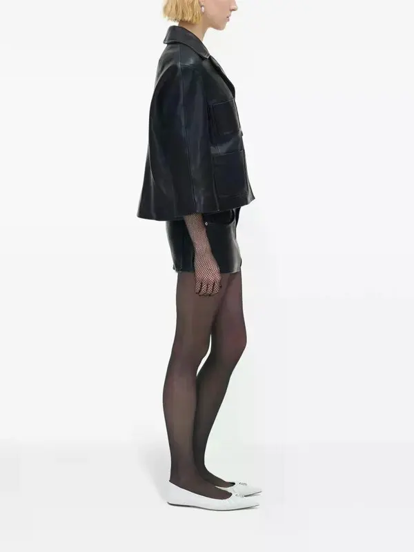 Marc Jacobs Leather Lady Jacket