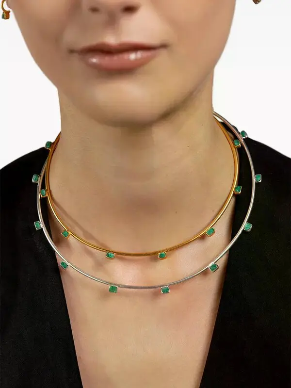 FENOMENA Emerald Choker