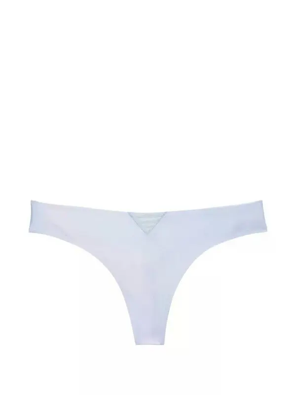 FLEUR DU MAL Le Stretch Gloss Thong - White
