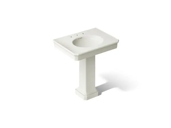 KOHLER Claude Studio Mcgee 30" Rectangular Pedestal Bathroom Sink