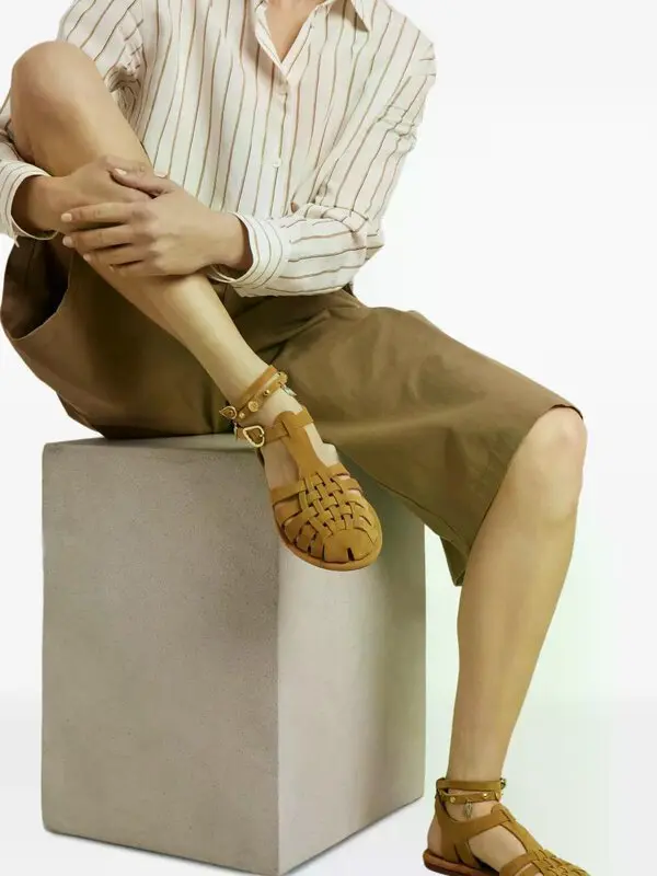ANCIENT GREEK SANDALS Karina Woven Sandals