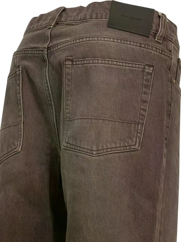 Our Legacy Faded Straight-leg Jeans