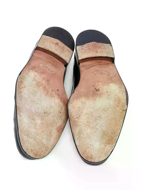 TOD'S Penny Keeper Leather Loafers