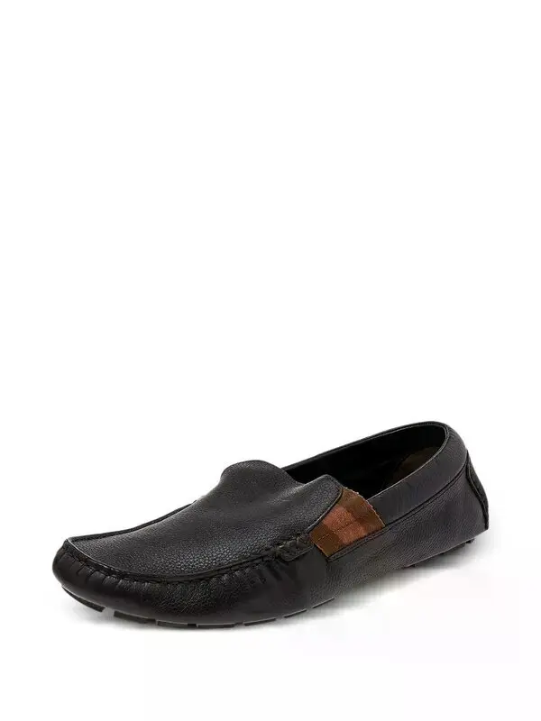Gucci Leather Slip-on Loafers