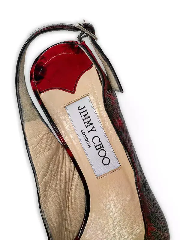 JIMMY CHOO 115mm Peep-toe Heeled Sandals