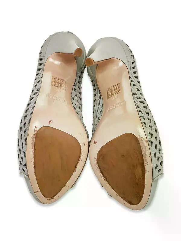 Miu Miu Laser-cut Platform Pumps