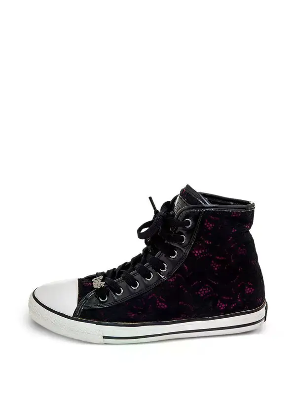 Dolce & Gabbana Lace Sneakers - Black