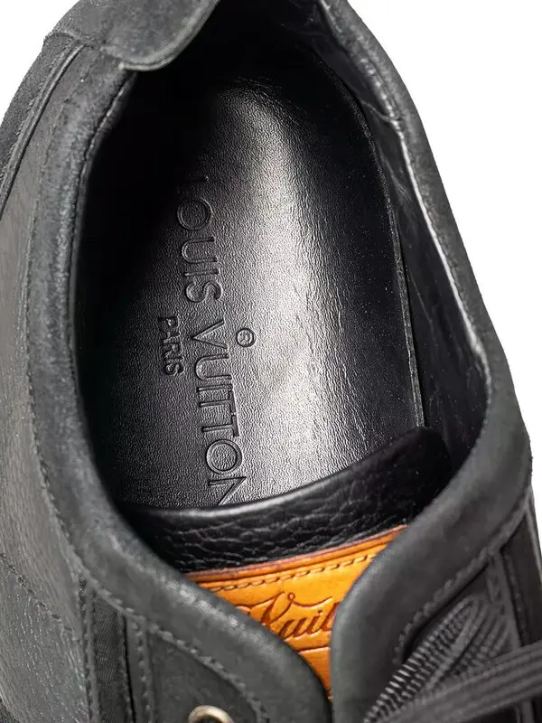 LOUIS VUITTON Cosmos Nubuck Leather Sneakers
