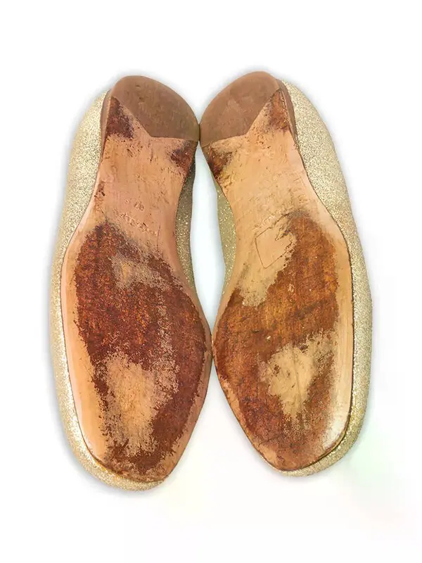 Prada Glitter Logo Detail Slippers