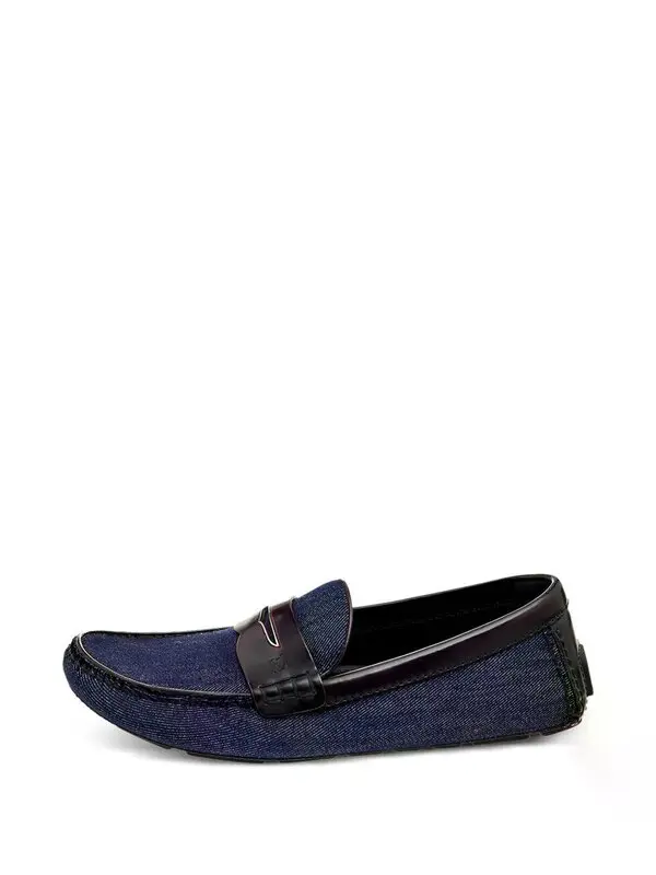 LOUIS VUITTON Penny Strap Loafers