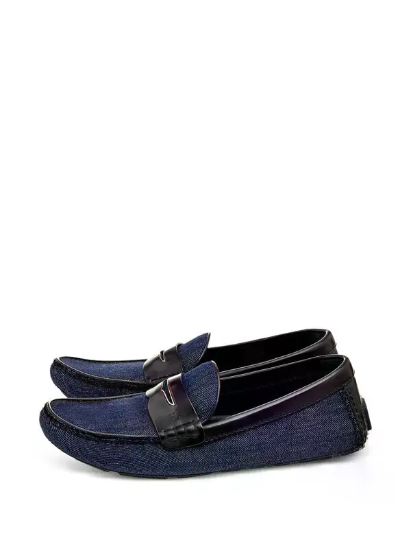 LOUIS VUITTON Penny Strap Loafers