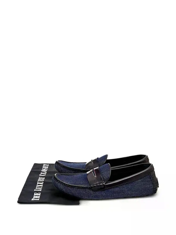 LOUIS VUITTON Penny Strap Loafers