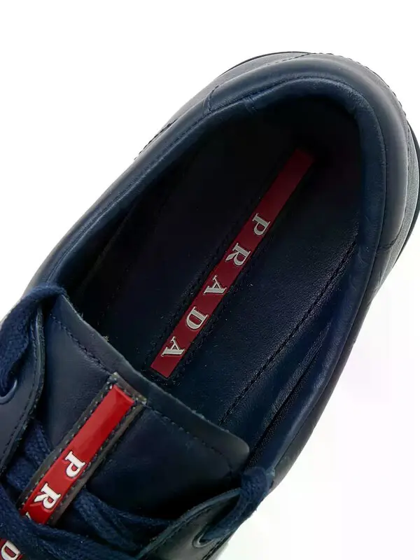 Prada Leather Low-top Sneakers