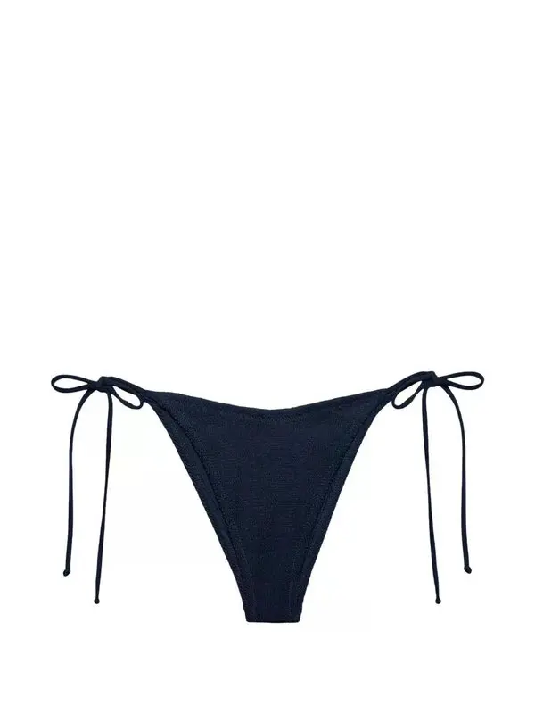 MC2 SAINT BARTH Crinkle Side-tie Bikini Bottoms