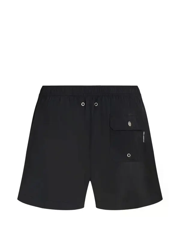 Karl Lagerfeld Logo Drawstring Swim Shorts