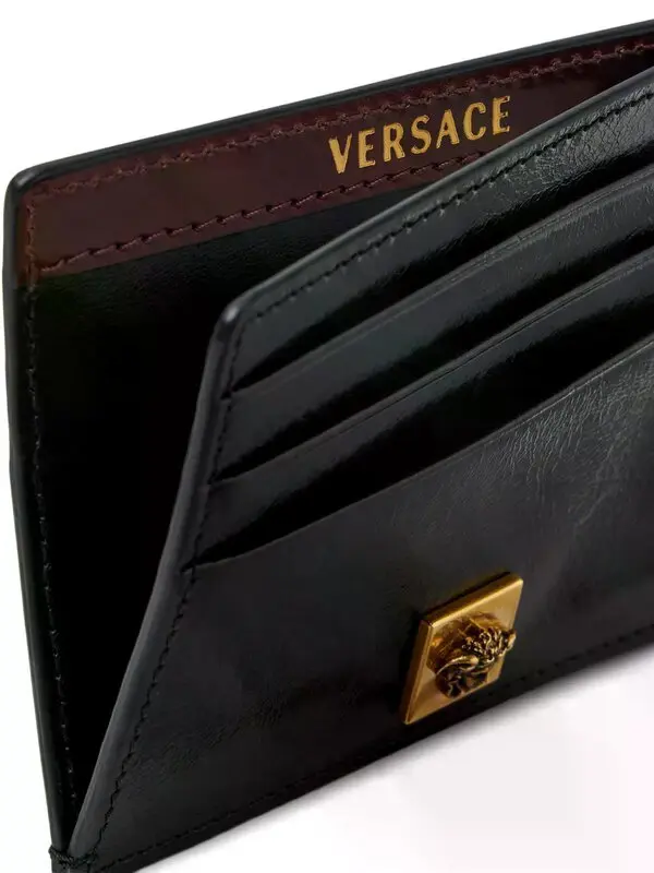 Versace Medusa-plaque Card Holder