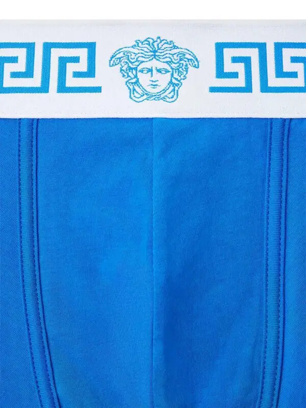 Versace Cotton-jersey Trunks
